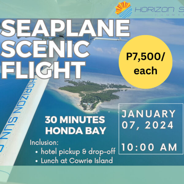 Charter a Seaplane and Experience Palawan like never before!